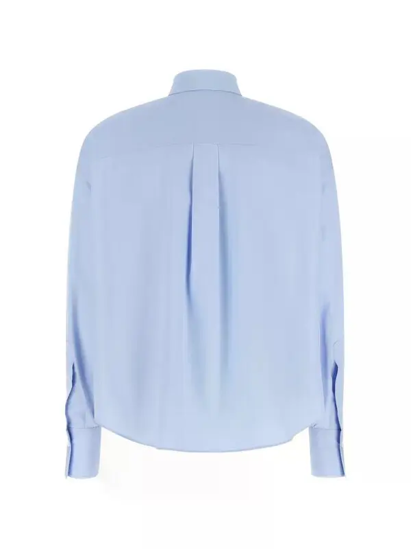 Brunello Cucinelli Monile-trim Cropped Shirt