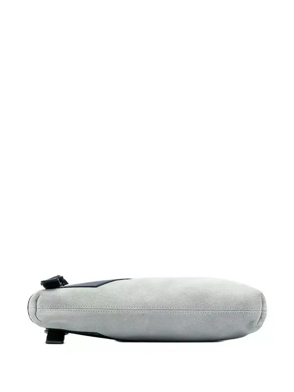 Loewe Suede Anagram Switching Shoulder Bag