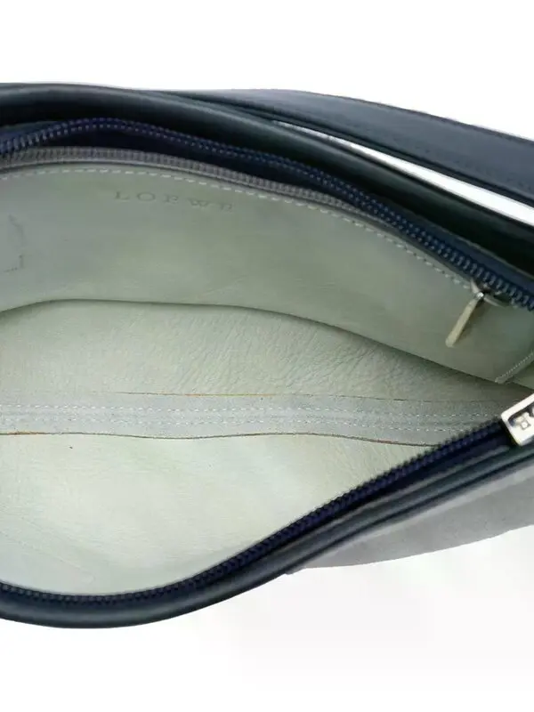 Loewe Suede Anagram Switching Shoulder Bag