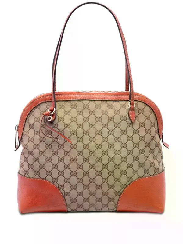 Gucci Gg Canvas Bree Dome Tote Bag