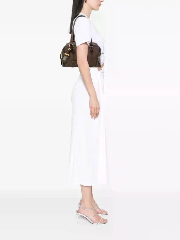 Prada Canapa Logo Satchel