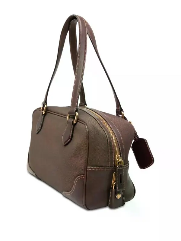 Prada Canapa Logo Satchel