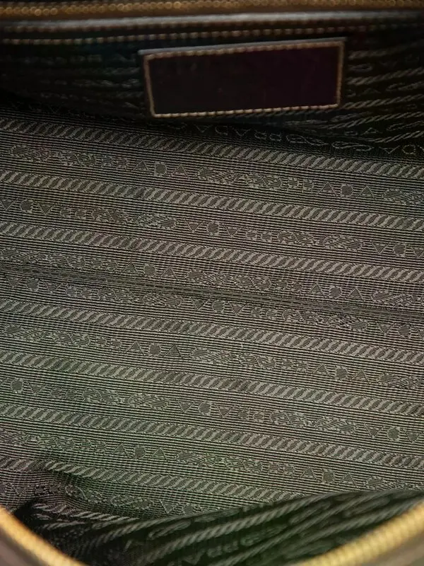 Prada Canapa Logo Satchel