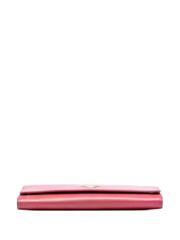 Prada Saffiano Leather Wallet On Chain Crossbody Bag