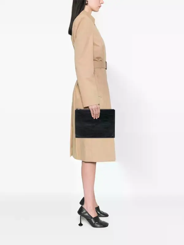 Saint Laurent Monogram Document Holder Clutch Bag