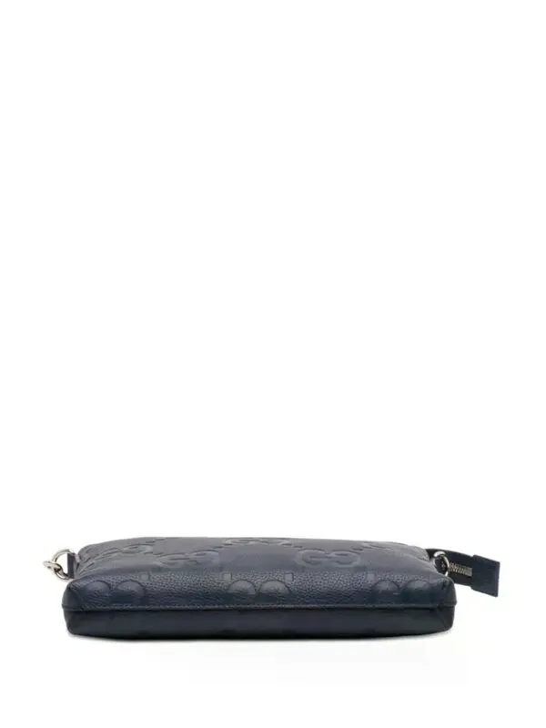 Gucci Jumbo Gg Embossed Messenger Bag