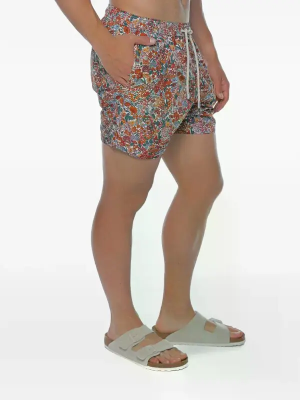 MC2 SAINT BARTH Floral Print Swim Shorts