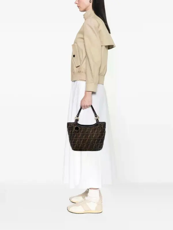 Fendi Zucca Canvas Chef Tote Bag