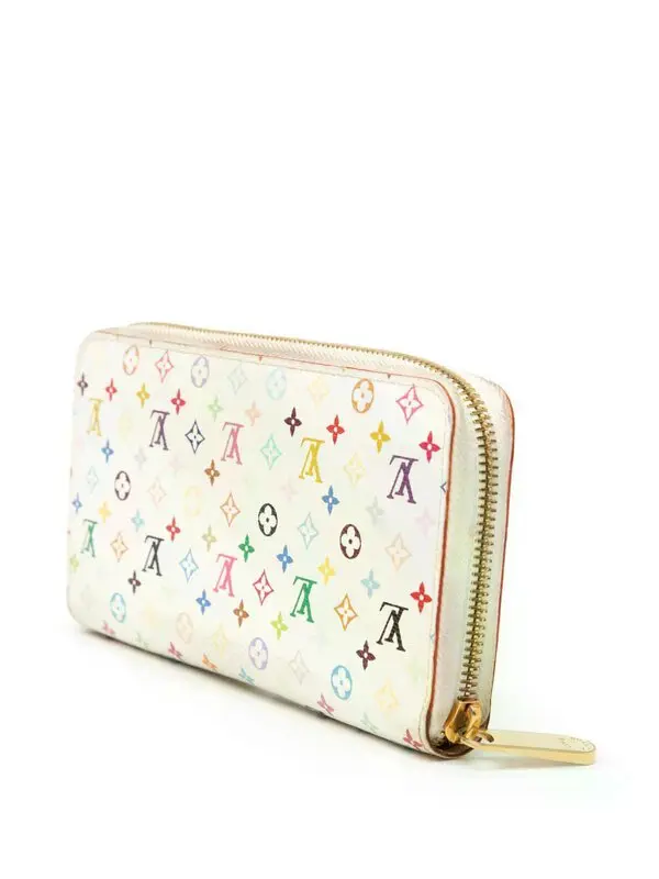 LOUIS VUITTON 2012 Monogram Multicolore Zippy Wallet Long Wallets