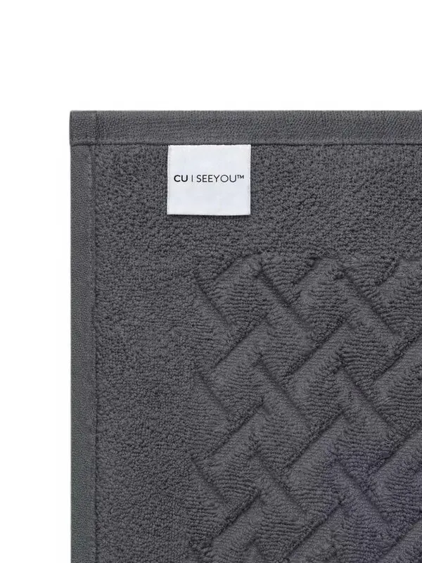 CU I SEEYOU Basket-weave Bath Mat