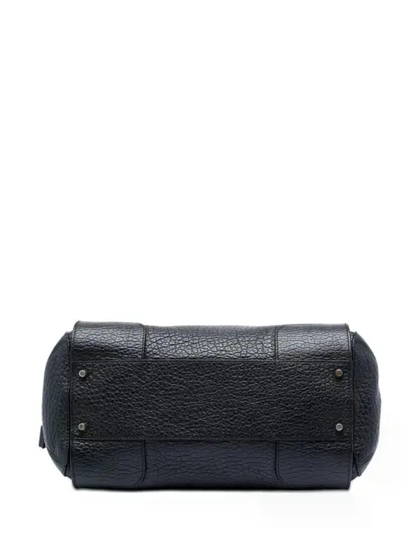Burberry Small Heritage Grain Leather Gladstone Satchel