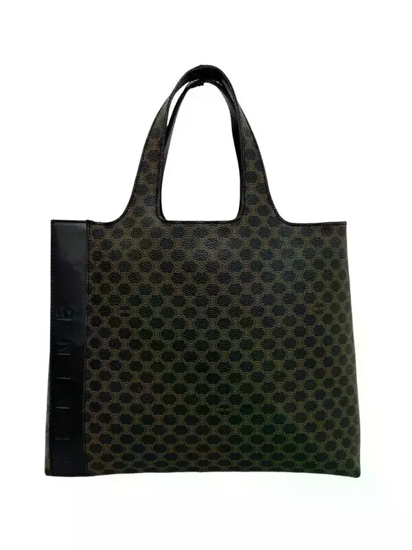 Celine Macadam Coated Canvas Tote Bag