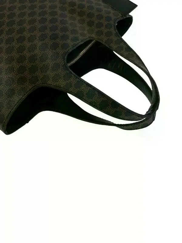 Celine Macadam Coated Canvas Tote Bag