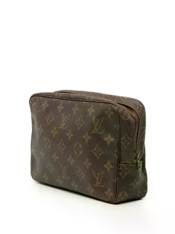 LOUIS VUITTON Monogram Canvas Trouse Toilette 23 Clutch Bag - Brown
