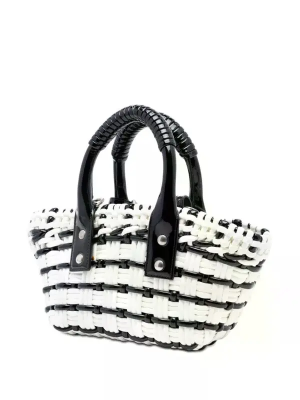 Balenciaga Bistro Basket Bag - White