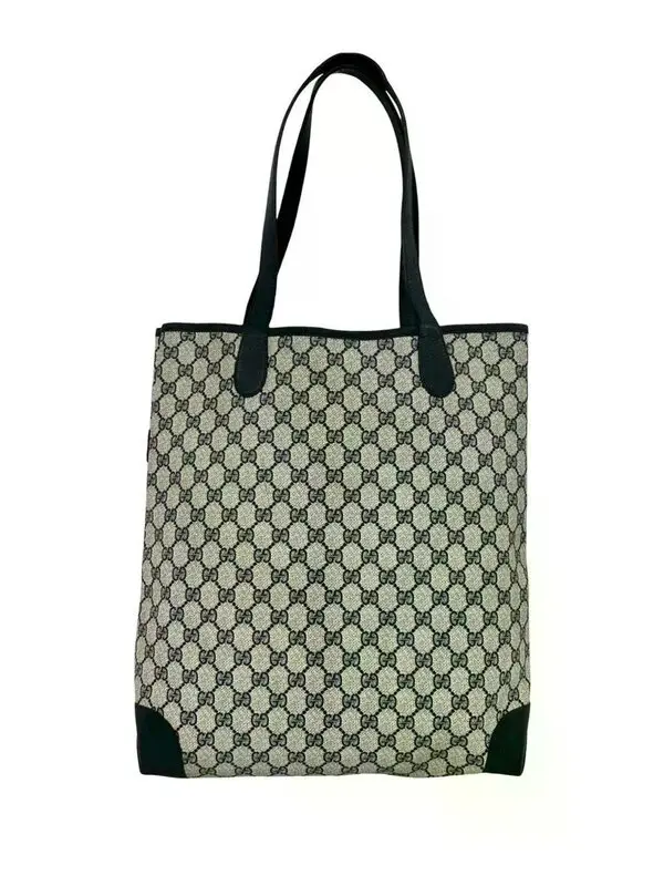 Gucci 20th Century Gg Supreme Web Interior Locking G Tote Bag