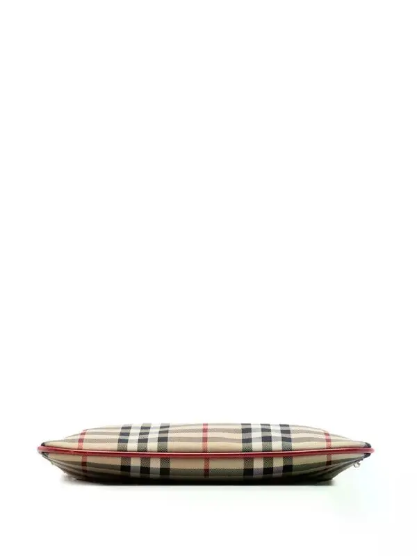 Burberry Haymarket Check Nylon Peyton Crossbody Bag