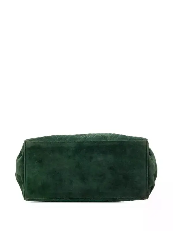 Fendi 20th Century Suede Pasta Handbag
