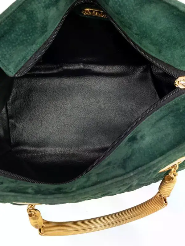 Fendi 20th Century Suede Pasta Handbag