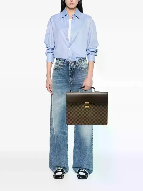 LOUIS VUITTON Damier Ebene Altona Pm Business Bag