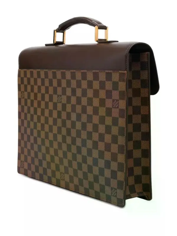 LOUIS VUITTON Damier Ebene Altona Pm Business Bag
