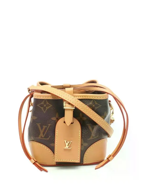 LOUIS VUITTON Monogram Noé Bucket Bag - Brown