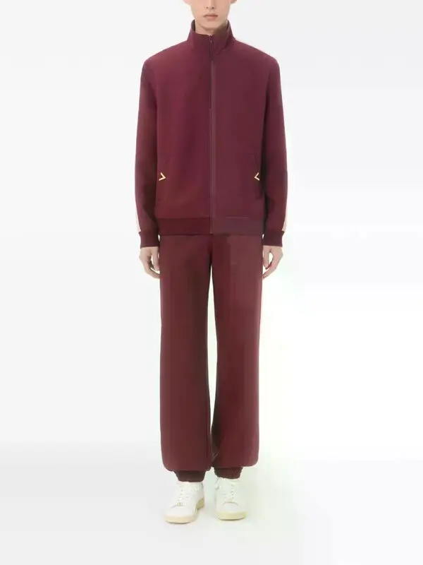 Valentino Garavani Nylon Sweatshirt With Vgold Hardware