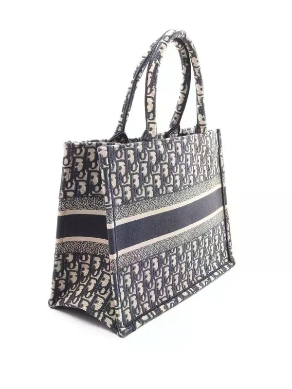 Dior Medium Book Tote Bag - Blue