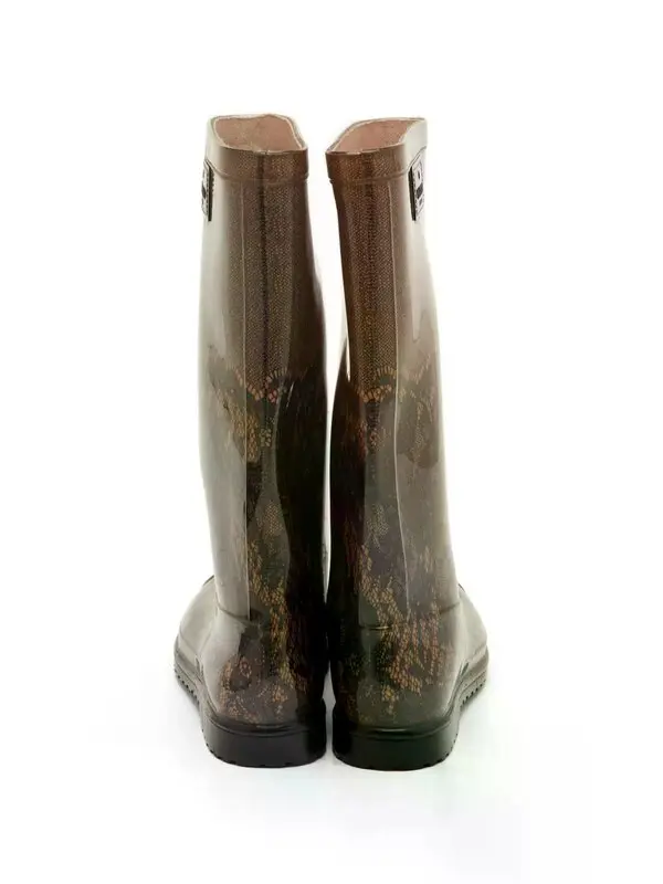 Valentino Garavani Lace-print Boots