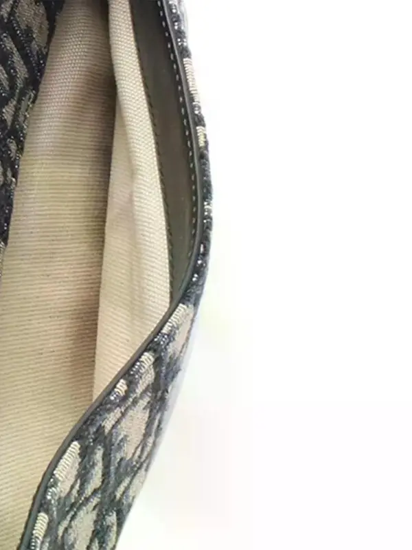 Dior Oblique Canvas Saddle Bag