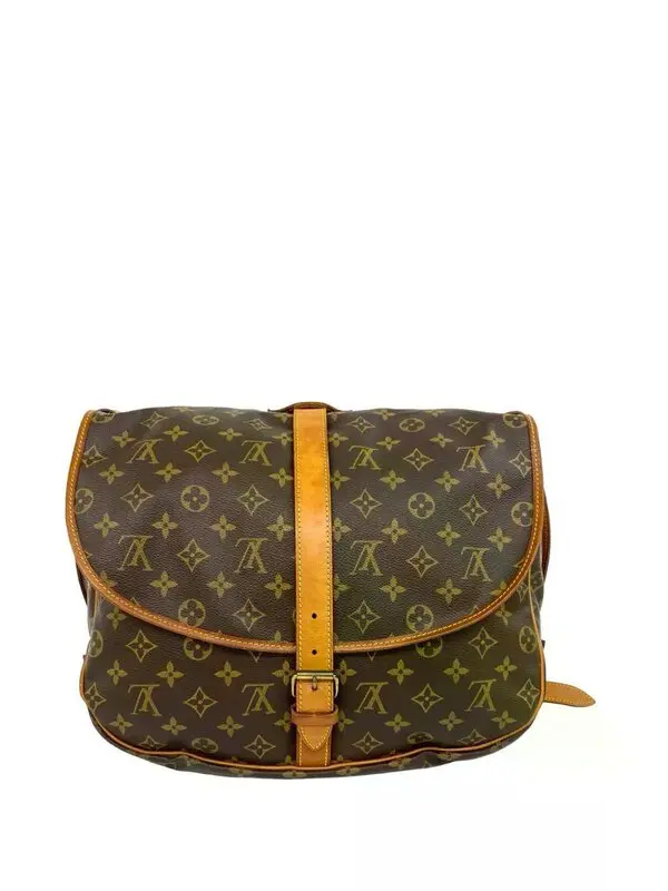 LOUIS VUITTON Monogram Saumur 35 Crossbody Bag