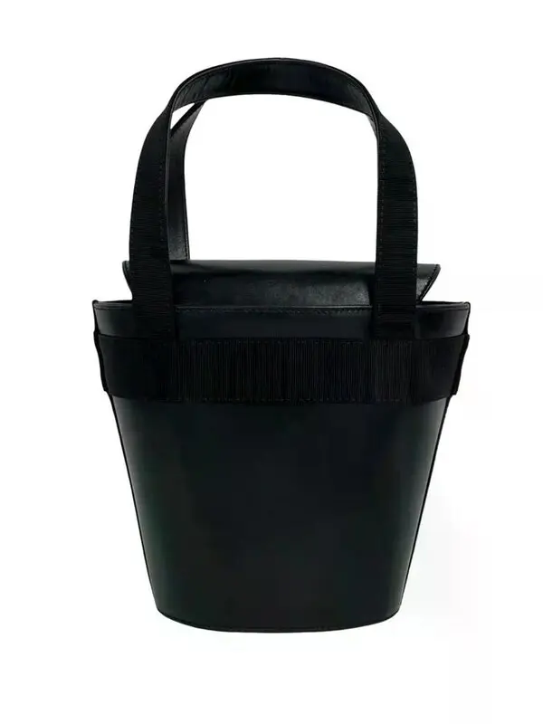 FERRAGAMO Vara Bow Bucket Bag - Black