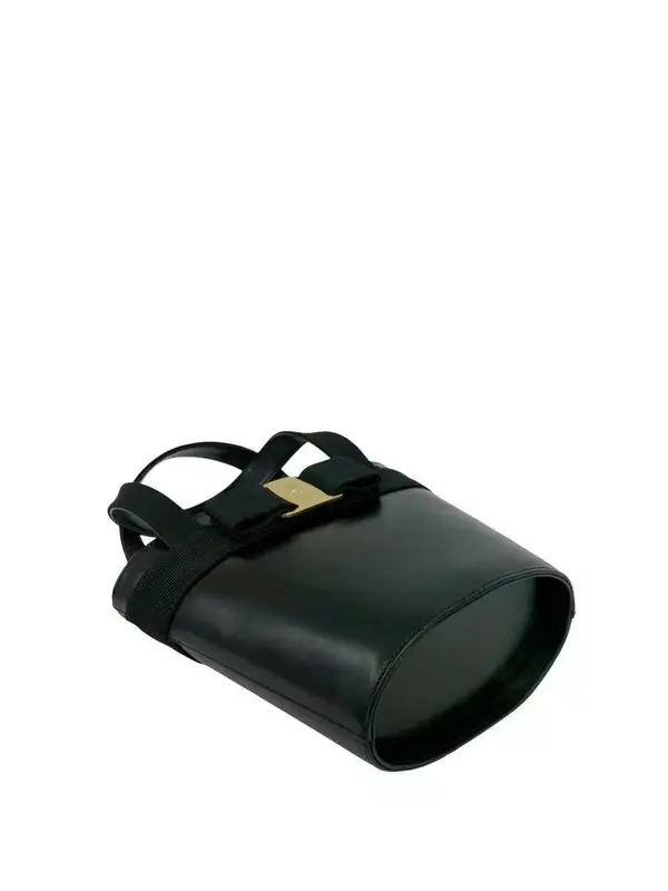 FERRAGAMO Vara Bow Bucket Bag - Black
