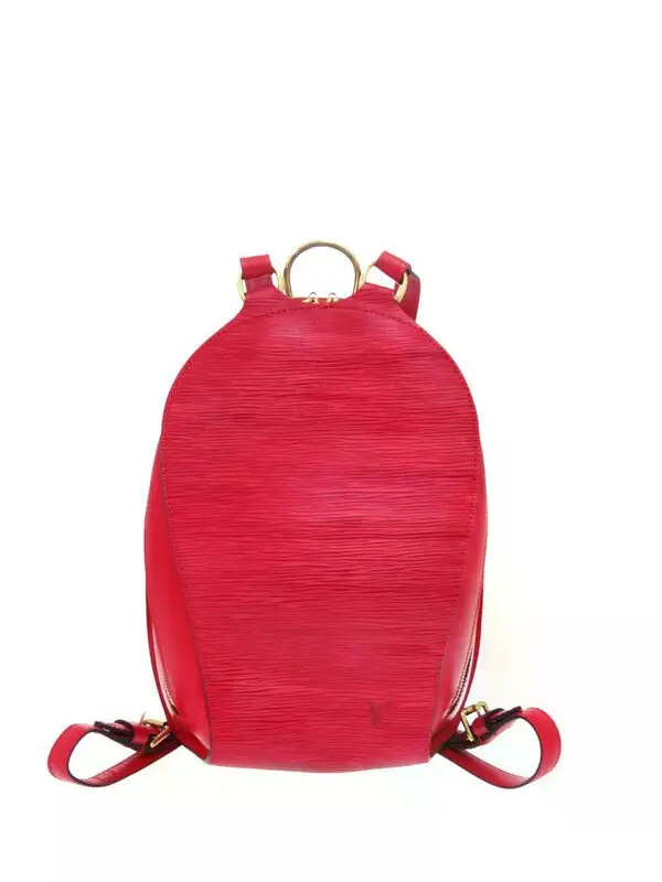 LOUIS VUITTON Epi Leather Mabillon Backpack - Red