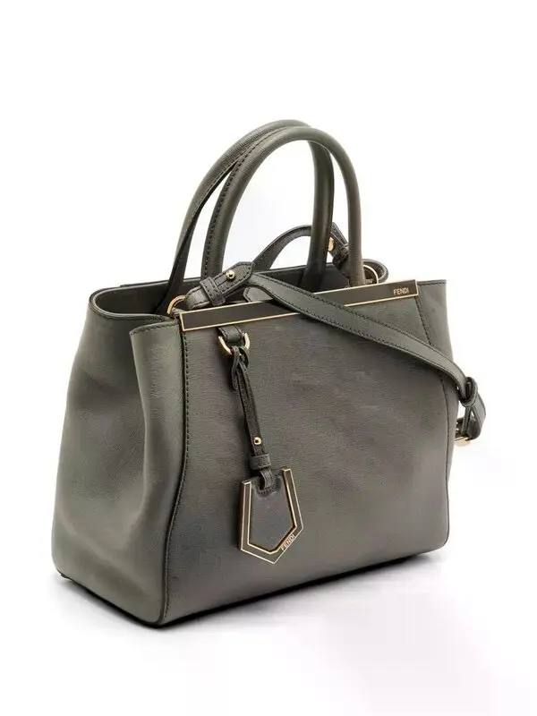 Fendi Petite 2jours Leather Tote Bag