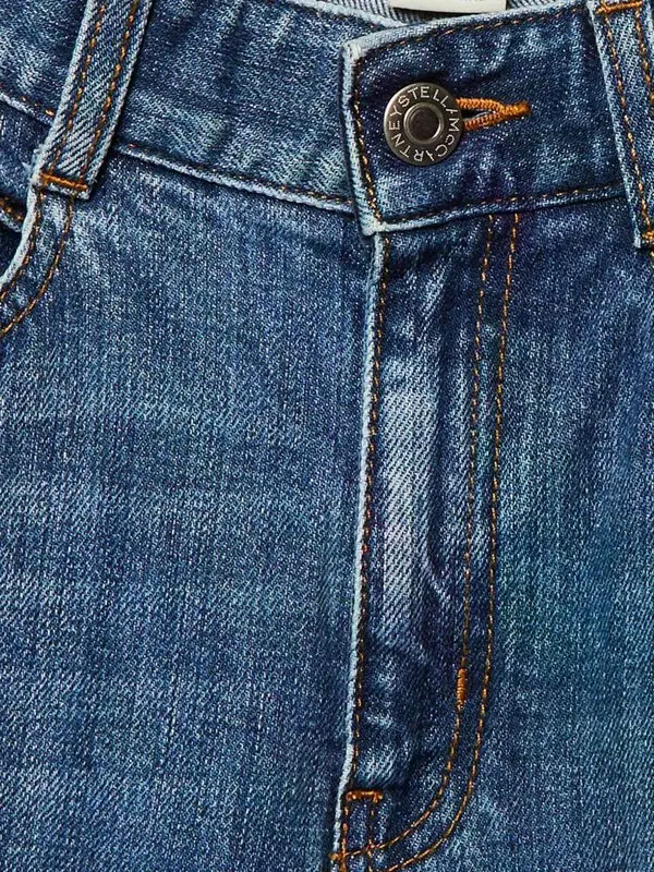 Stella McCartney Logo-tape Skinny Jeans