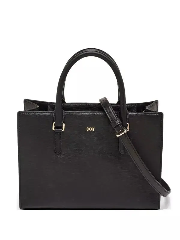 Dkny Bryant Leather Tote Bag - Black