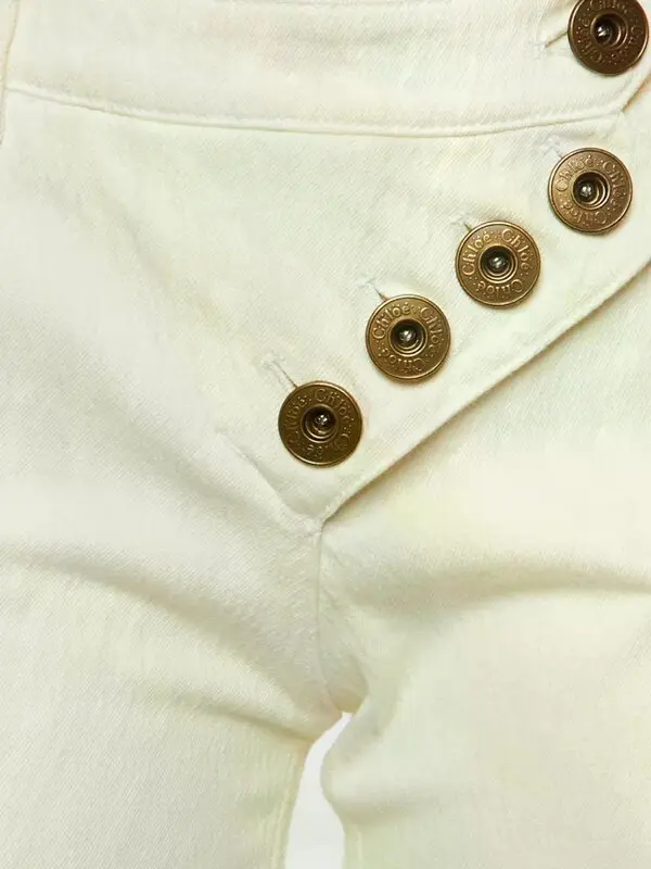 Chloé Crossover Button Jeans