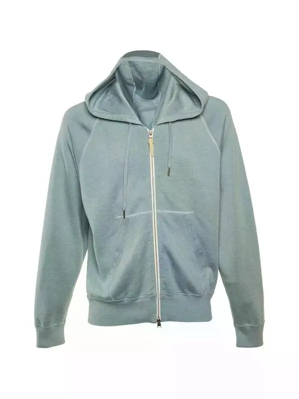 TOM FORD Zip-up Hoodie - Green