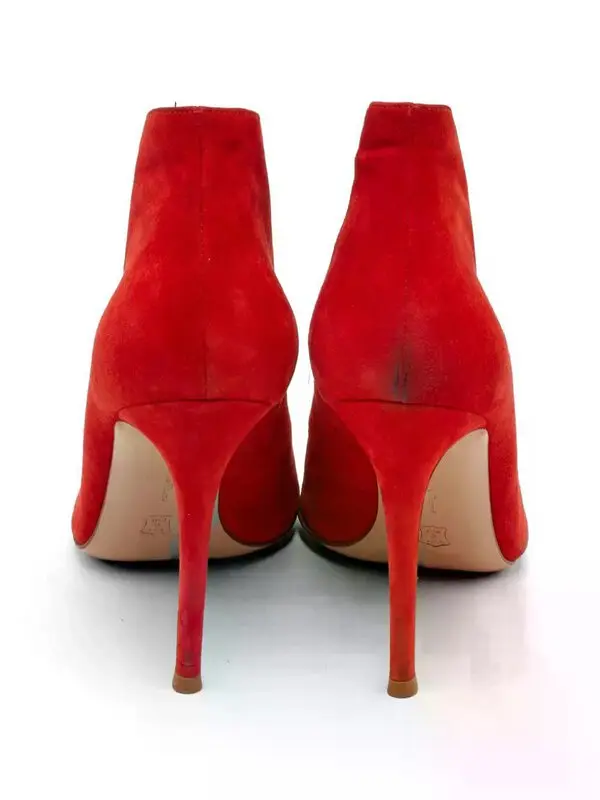 GIANVITO ROSSI Vamp Peep-toe Ankle Boots