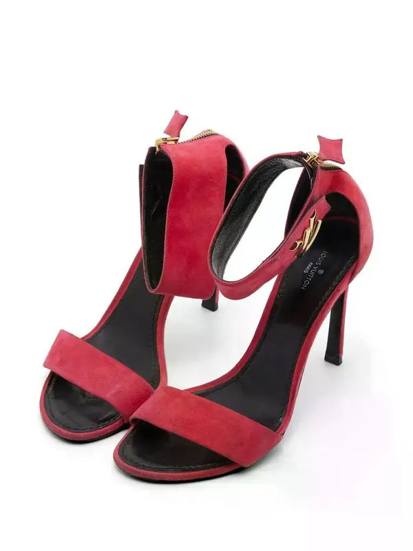 LOUIS VUITTON Twist Ankle Strap Sandals