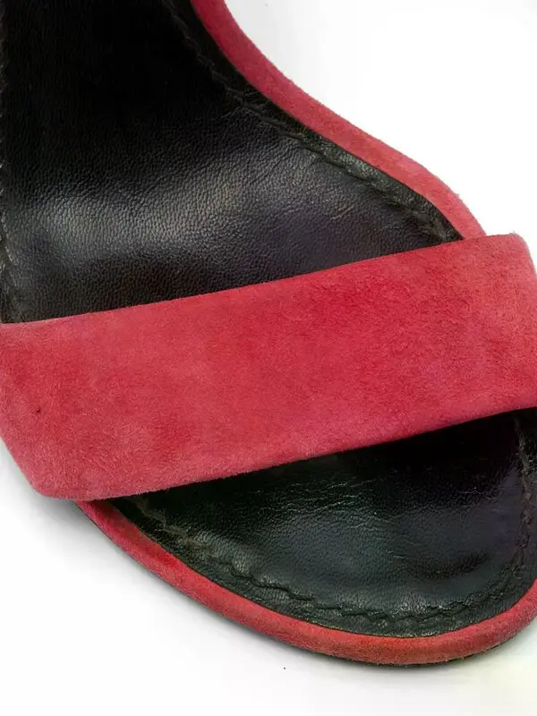 LOUIS VUITTON Twist Ankle Strap Sandals
