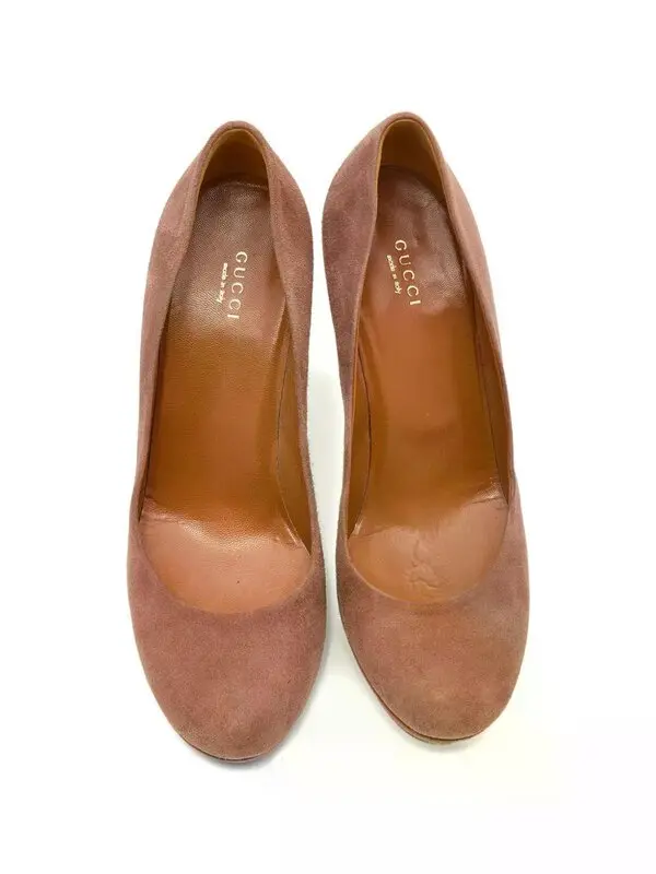 Gucci Round-toe Platform Pumps
