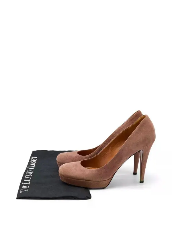 Gucci Round-toe Platform Pumps