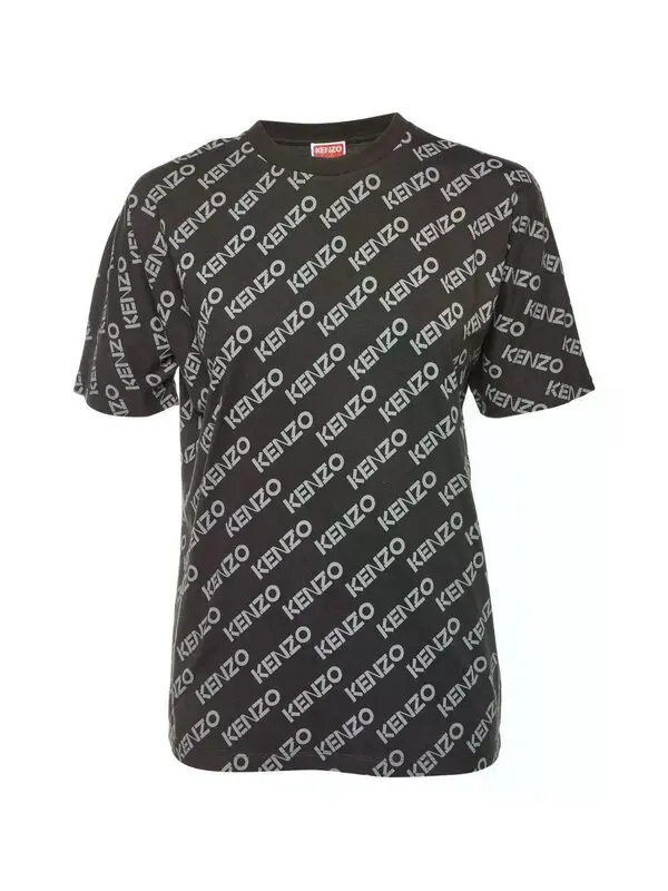 Kenzo All-over Logo Print T-shirt