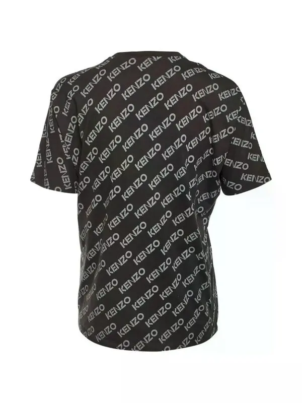 Kenzo All-over Logo Print T-shirt