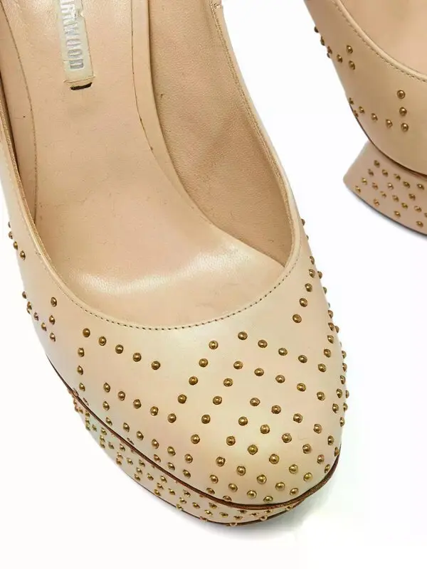 NICHOLAS KIRKWOOD Studded Platform Pumps