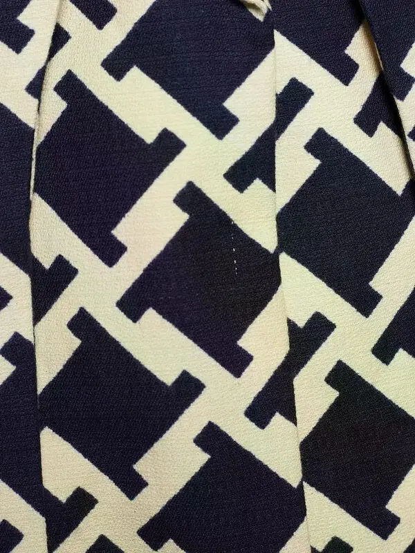 Marni 2011 Houndstooth-print Short-sleeve Top
