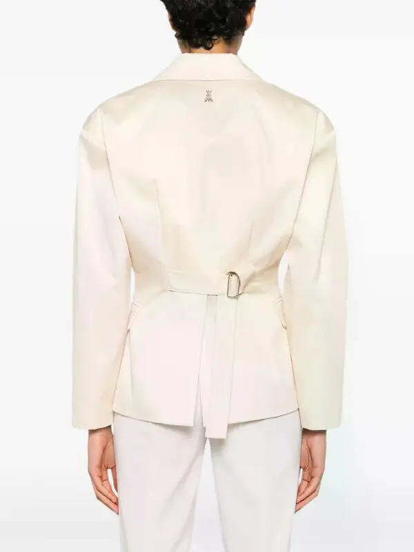 Patrizia Pepe Single-breasted Belted Jacket