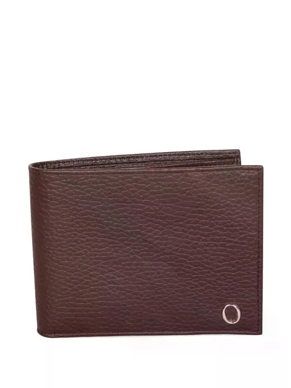 Orciani Micron Logo-plaque Bifold Wallet - Brown
